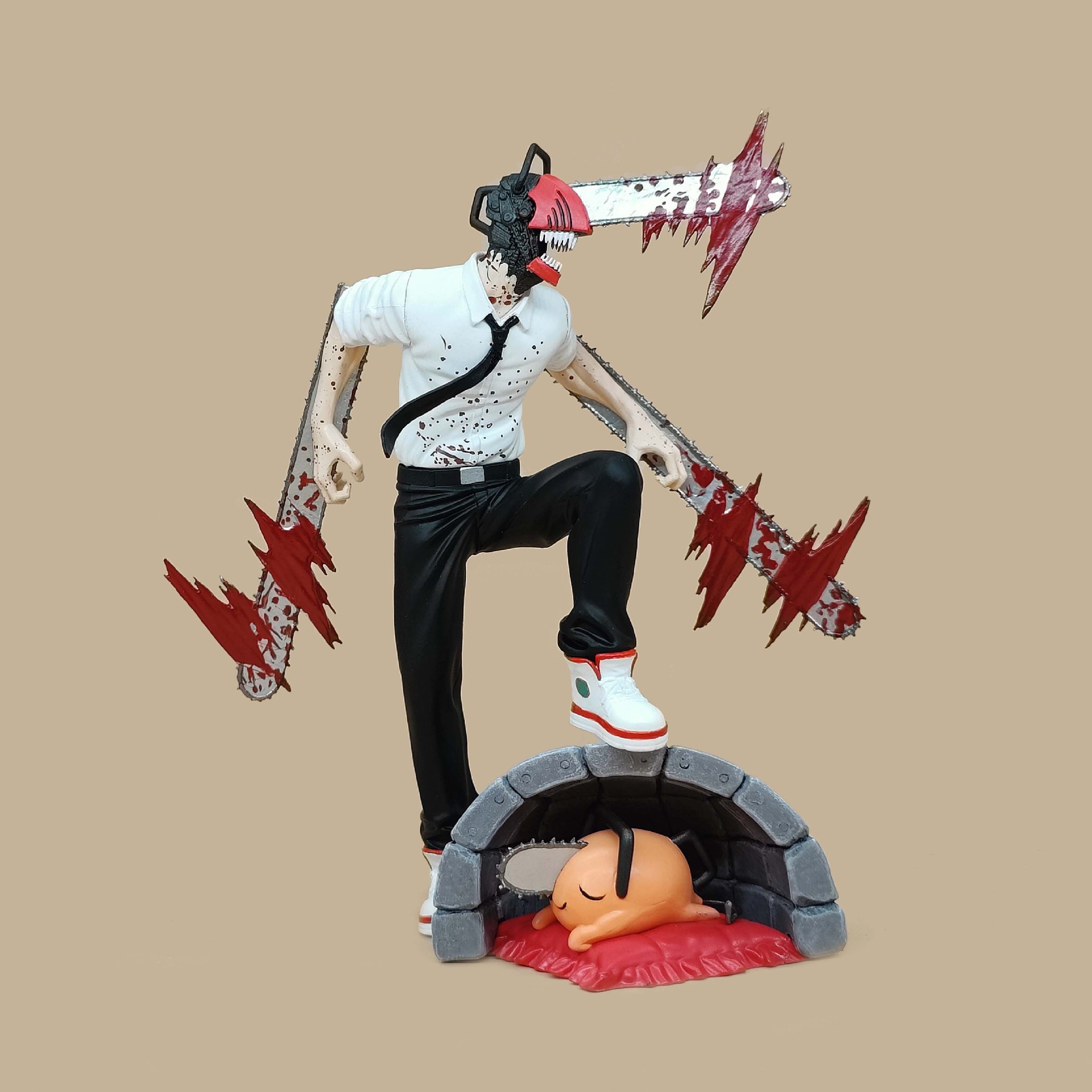 电锯人 链锯人缔约电次 波奇塔 啵奇塔 Q版电次 波奇塔 手办模型-阿里巴巴