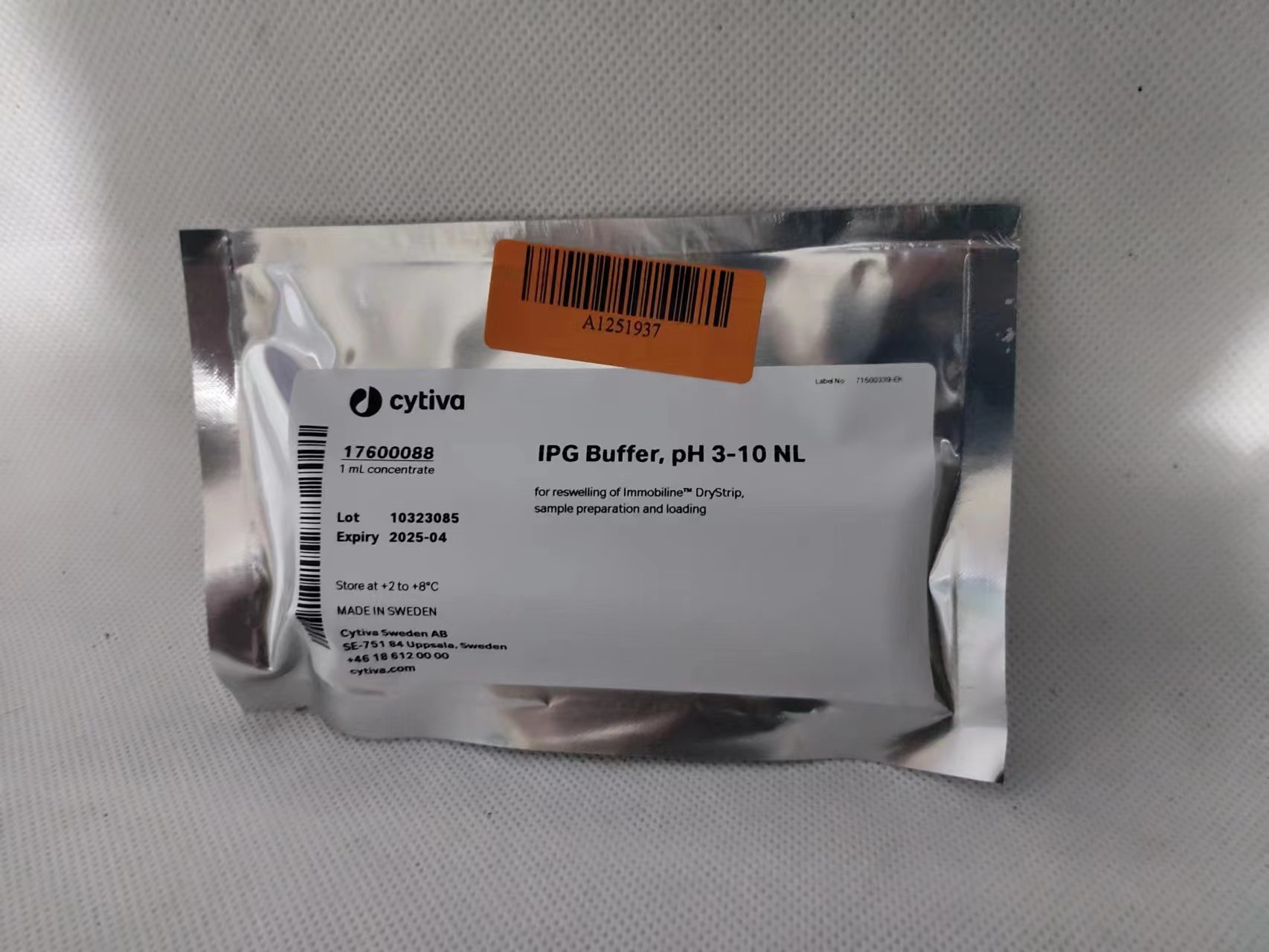 Cytiva 17600088 IPG缓冲液pH 3–10 NL-阿里巴巴