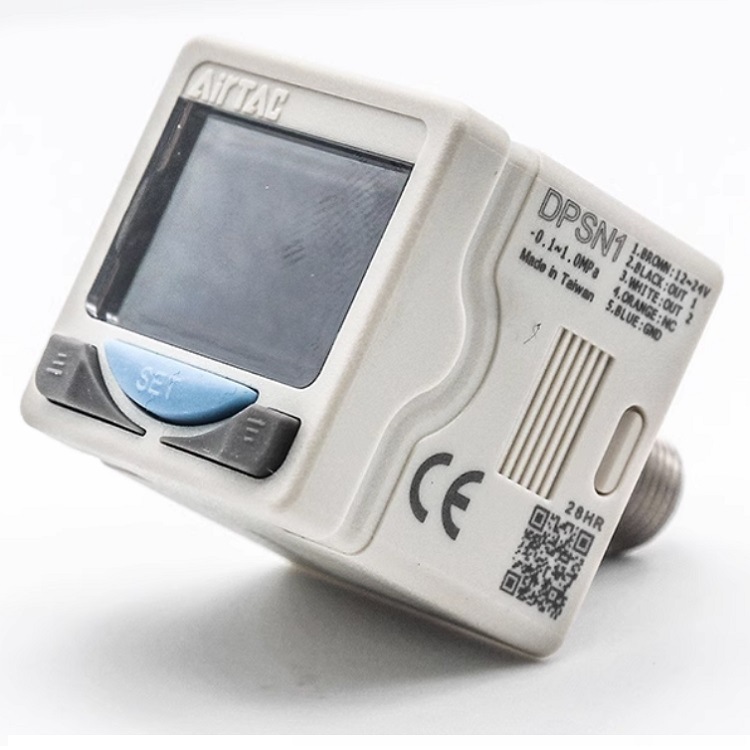 AIRTAC数显压力表DPSN1-01020 正负压-0.1-0.1MPA 精密开关传感器-阿里巴巴
