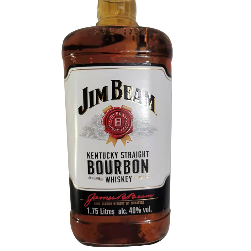 美国进口洋酒JIMBEAM金宾波本威士忌1.75L高度酒厂家批发行货正品-阿里巴巴