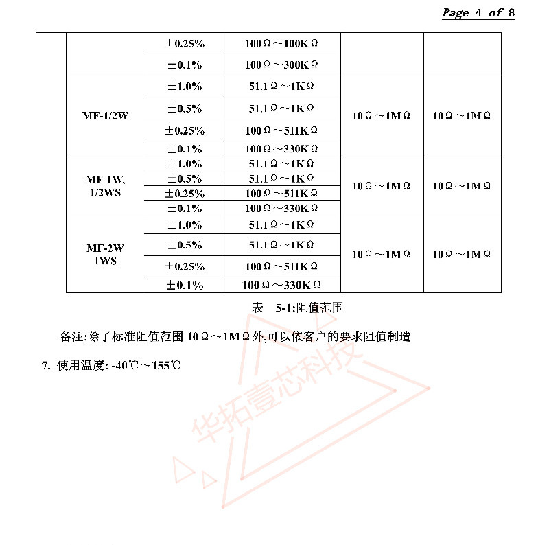 编带1/2W 直插0.5w瓦金属膜电阻 2.7K 3K 3.3K 3.6K 3.9KΩ欧姆1%-阿里巴巴