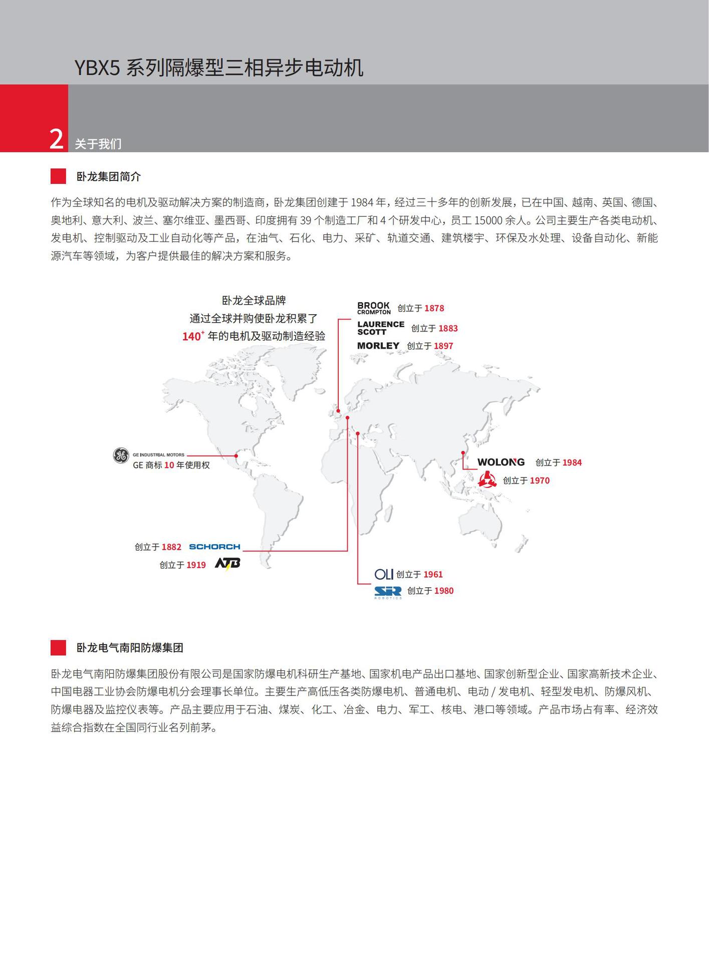 卧龙南阳防爆电机一级能效YBX5三相异步电机IE5能效隔爆电动机-阿里巴巴