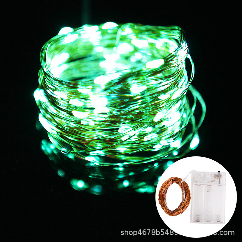 跨境LED3A电池盒灯串圣诞节日铜线灯串铜丝彩灯串/现货供应-阿里巴巴