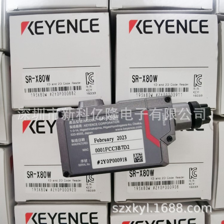 KEYENCE基恩士 SR-X100W 二维码条码读取器 自动对焦 扫码器-阿里巴巴