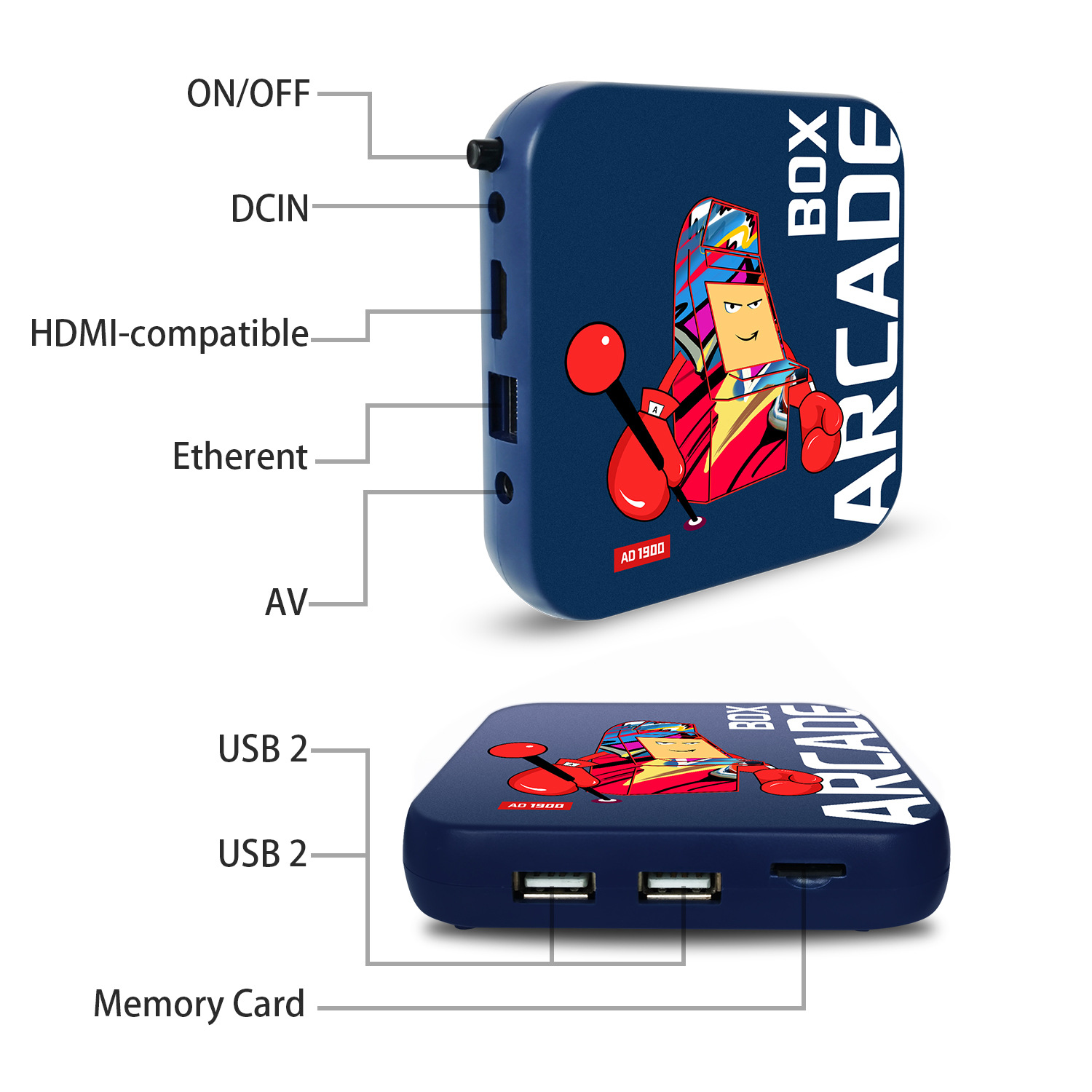 arcade box现货现发复古游戏机电视怀旧经典游戏盒外贸街机游戏机-阿里巴巴