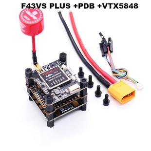 F4V3S PLUS 飞控 +PDB分电板 +VTX5848 图传F4 F7穿越机竞技飞控-阿里巴巴