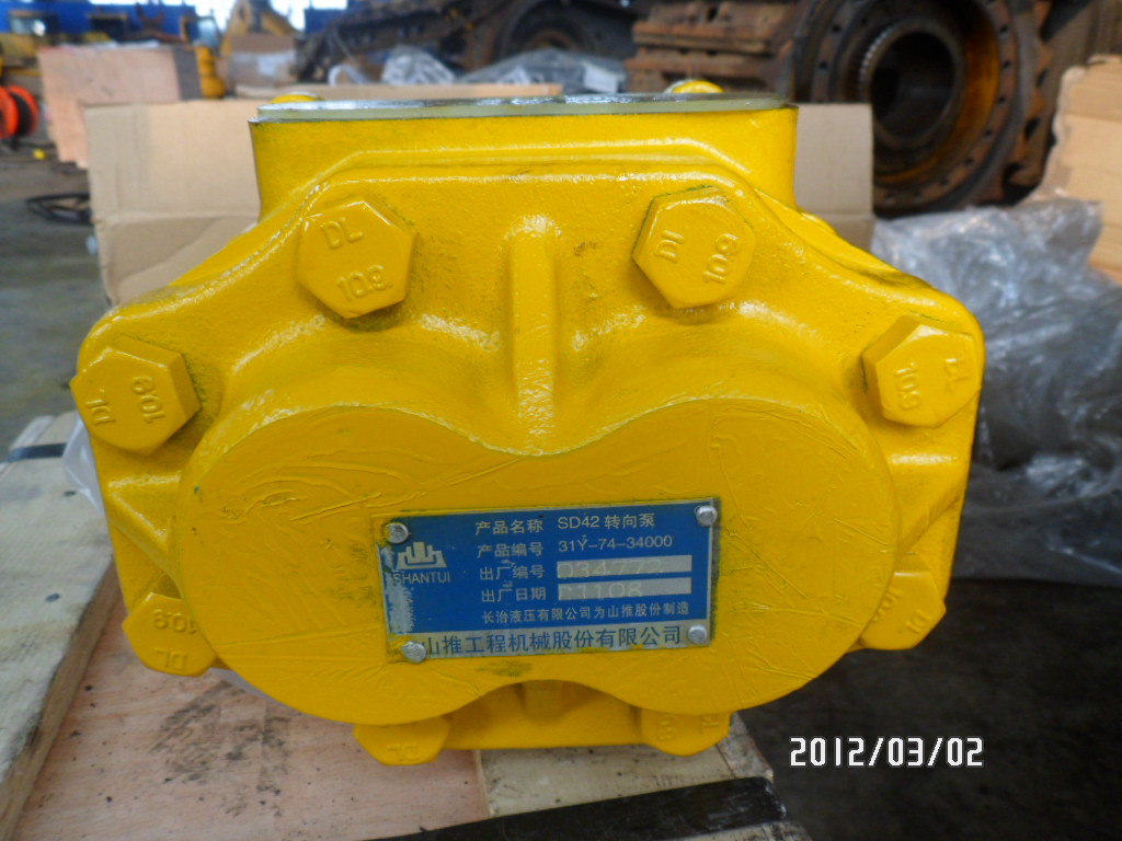 现货供应SD42转向泵31Y-74-34000推土机工作泵变速泵转向泵双联泵-阿里巴巴