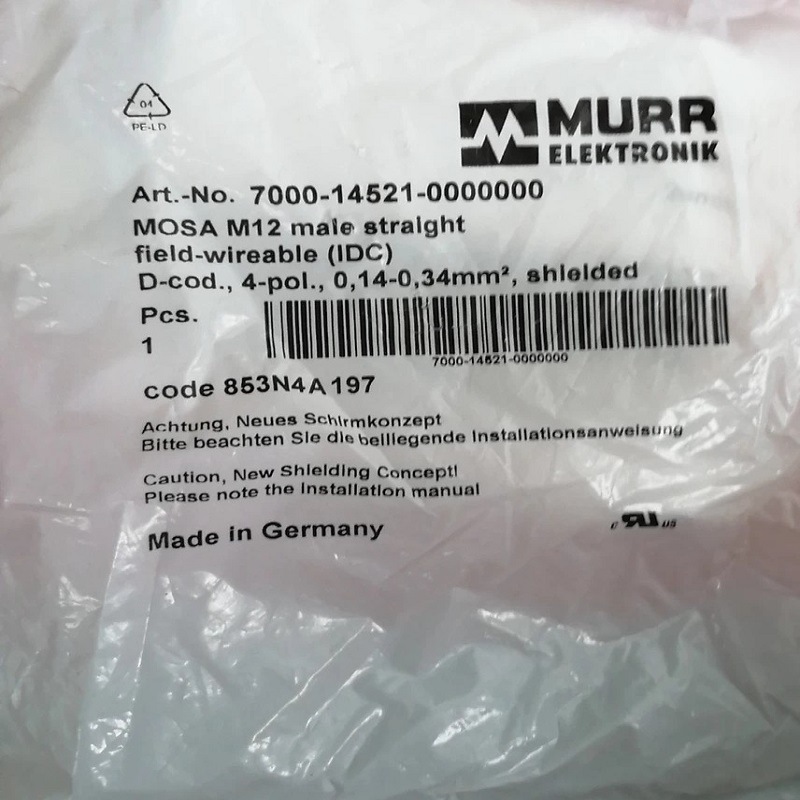 原装穆尔接头7000-14621-0000000 7000-14521-0000000 M12 4孔-阿里巴巴