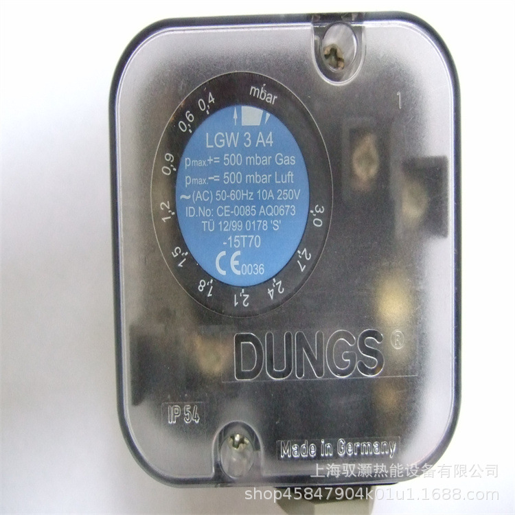 DUNGS冬斯德国GW50A5/1原装压力开关 质保一年 气压开关 现货秒发-阿里巴巴