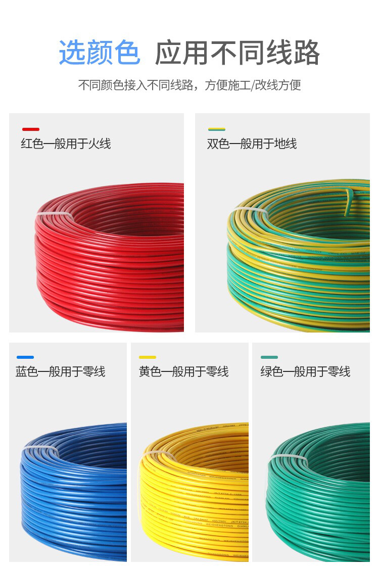 天鹅牌WDZBN-BYJ1.5/2.5/4/6平方低烟无卤阻燃耐火国标单芯硬电线-阿里巴巴