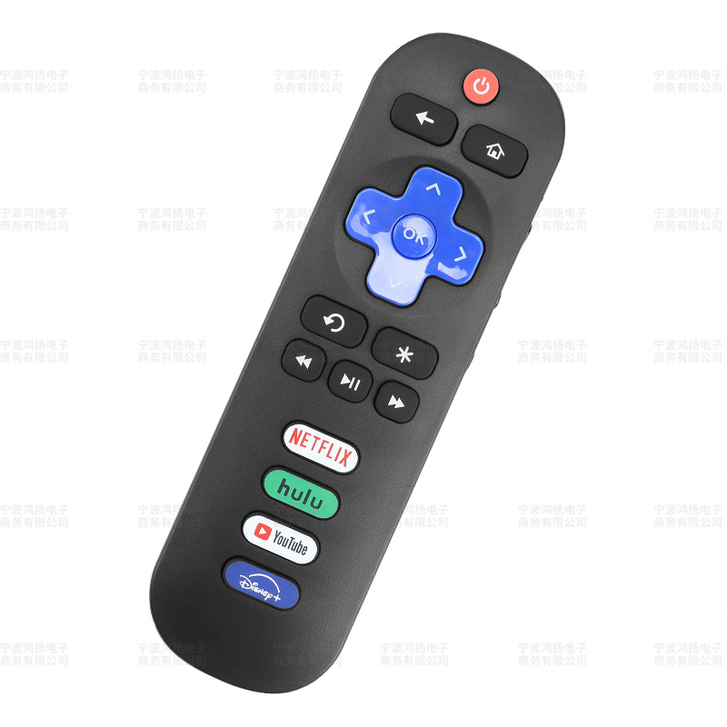 鸿扬适用于ROKU电视遥控器 Remote Control for Roku TV NETFLIX-阿里巴巴