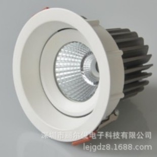 LED天花射灯COB方形嵌入式筒灯7-30W铝外壳配件半导体批发-阿里巴巴