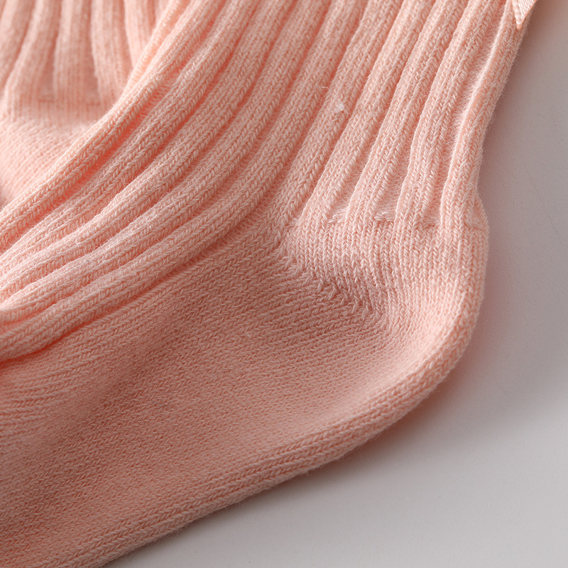 Like the new baby socks 0 and 1 2021 pure color let go of the four ...