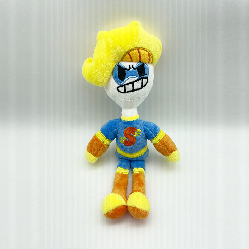 跨境新品Bryson and Ham Plushie黄头发超级布莱森毛绒玩具公仔-阿里巴巴