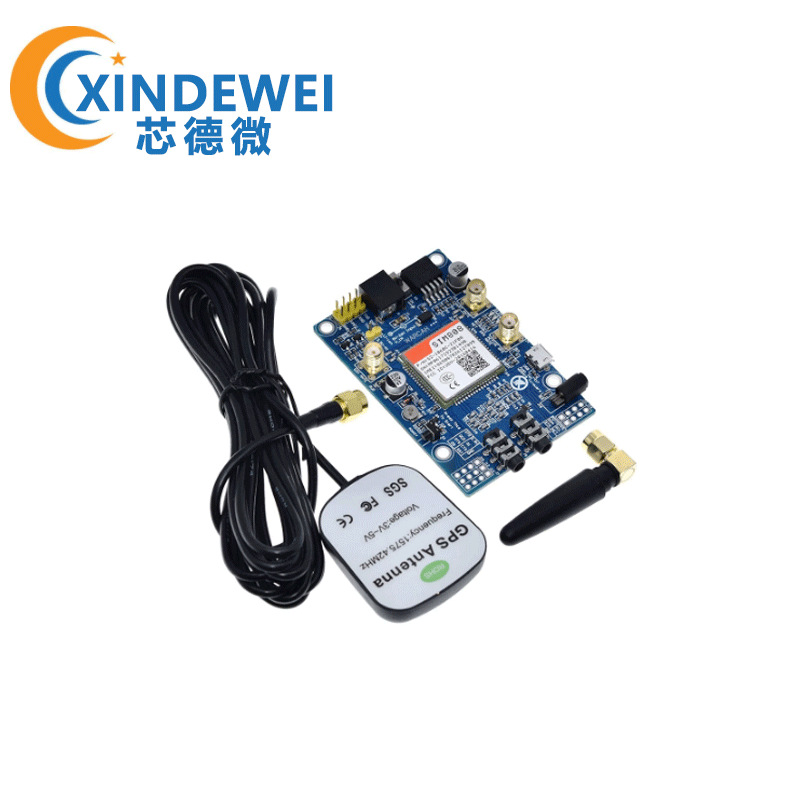 SIM808模块 代替908 GSM GPRS GPS定位 短信 数据送STM32.51程序-阿里巴巴