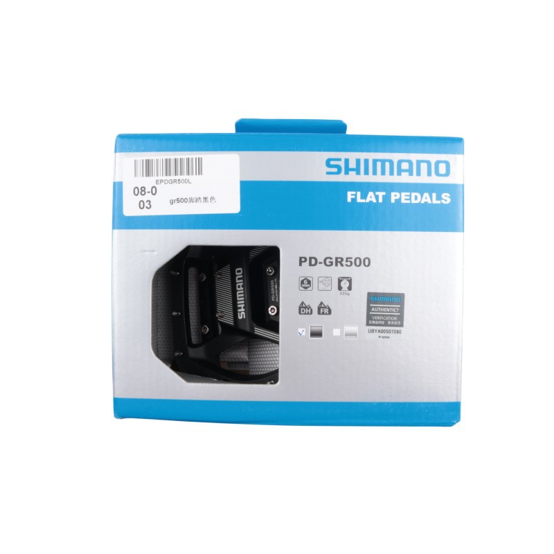 SHIMANO PD-GR400脚踏GR500脚踏 山地车踏板公路车钉踏自行车平踏-阿里巴巴