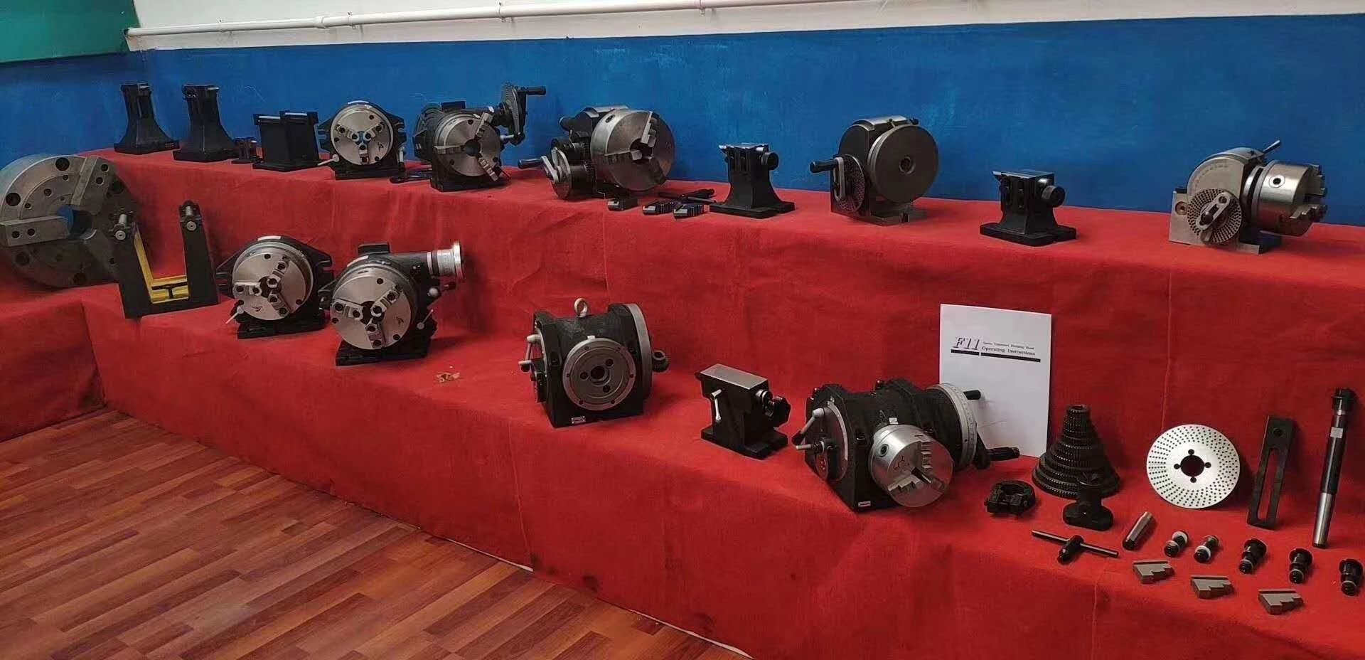 TSK250/320万能倾斜分度盘精密可倾分度头CNC可调角度回转工作台-阿里巴巴