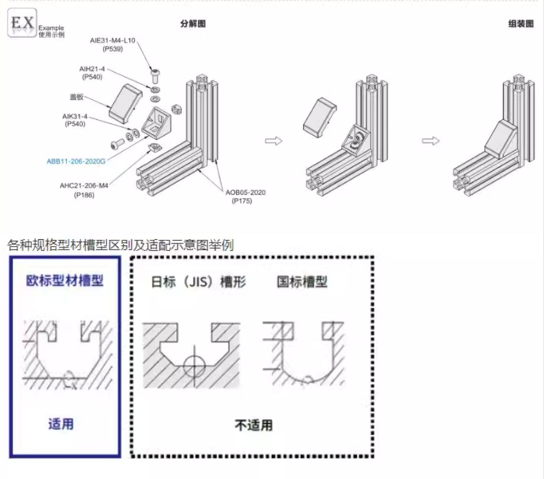 铝角码40系列铝角件压铸角座怡合达ABB11-G408-4040/4080/8080-阿里巴巴