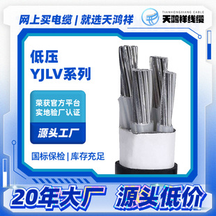 YJLV 4*70+1*35铝芯电力电缆 软护套低压电线 高品质橡胶电线电缆-阿里巴巴