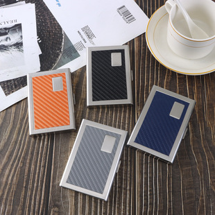 Business Bank Card Box, Metal Stainless Steel Card Holder, Anti ...