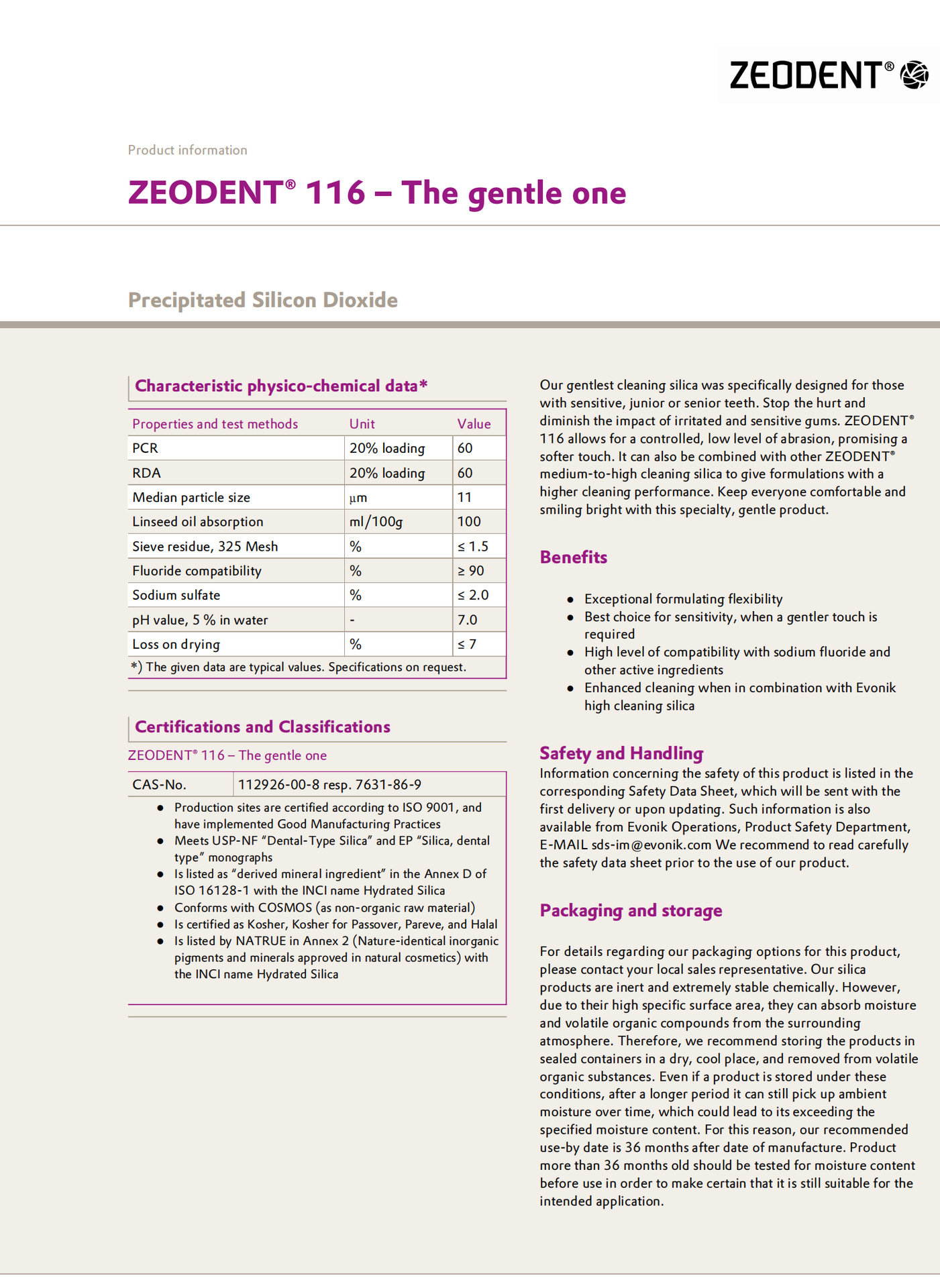 样品赢创 儿童牙膏用水合硅石 温和摩擦清洁型 ZEODENT 116-阿里巴巴