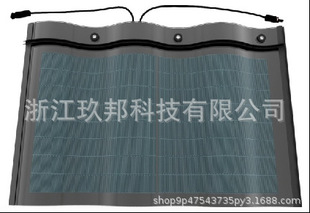 CIGS柔性薄膜太阳能曲面光伏瓦BIPV屋顶平板发电光伏瓦建筑一体化-阿里巴巴