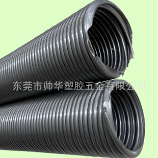 厂家PVC含钢丝螺旋弹簧管 PU螺纹弹簧管3倍伸缩花园波纹管-阿里巴巴