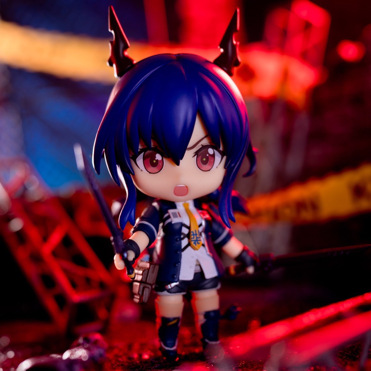 GSC明日方舟粘土人#1422陈sir 老陈 陈晖洁 手办模型摆件-阿里巴巴