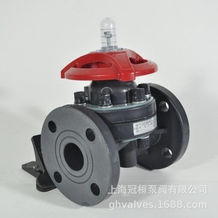 销售 塑料隔膜阀 手动隔膜阀法兰式单向塑料阀 G41F-10U DN80-阿里巴巴