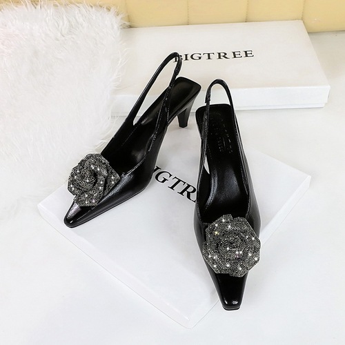 2A06-H52 Light Luxury Banquet Women's Shoes with High Heels, Shallow ...