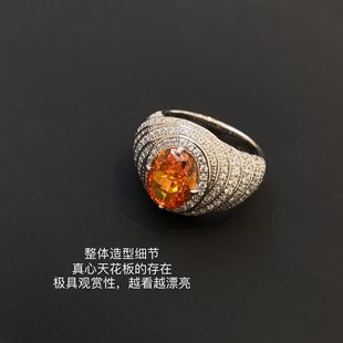 UMI家· 小众设计S925银镀白金气质高级感十钻排钻戒指轻珠宝合辑-阿里巴巴