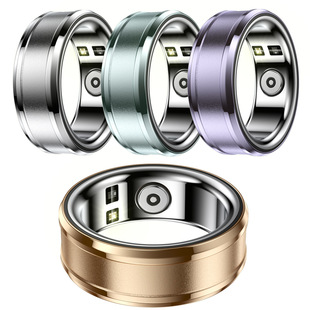 ECTRI 体温心率血氧睡眠指环多运动防水健康智能戒指 Smart Ring-阿里巴巴