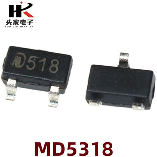 全新原装 原装/MD5318/518/SOT23-3L SOT23-3脚 电源管理芯片-阿里巴巴