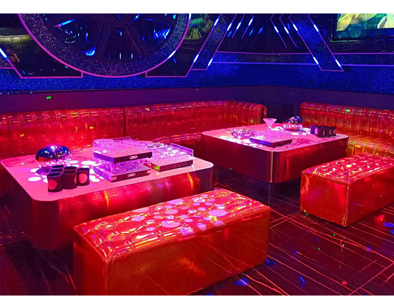ktv沙发高端定 制酒吧清吧夜场会所别墅包厢专用转角卡座U型组合-阿里巴巴