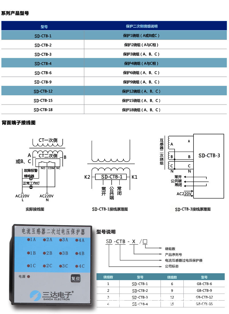 湖南三达CTB-12电流互感器二次过电压保护器 CT二次过电压保护器-阿里巴巴