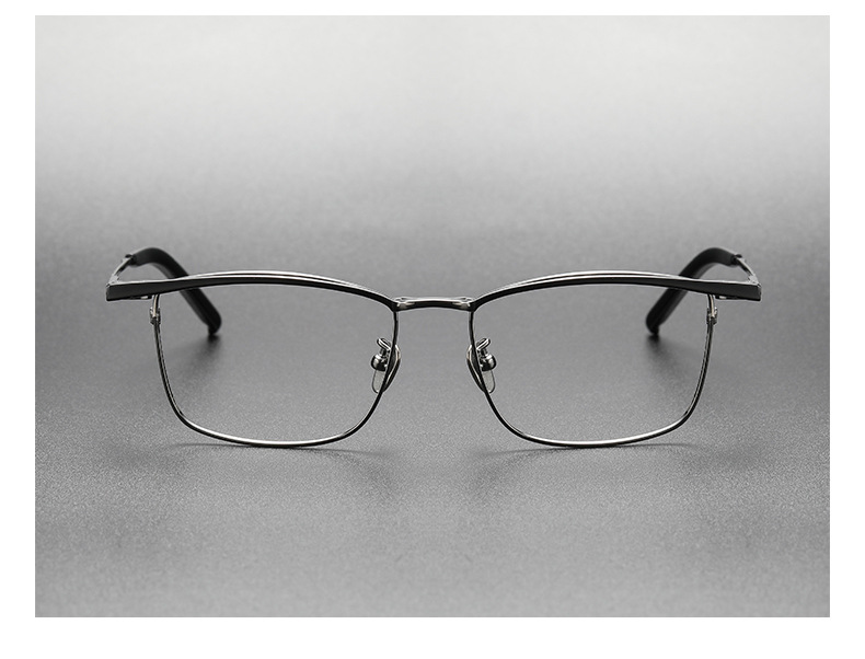 近视眼镜男款 可配度数9999同款S-156T直播爆款复古方形素颜镜框-阿里巴巴