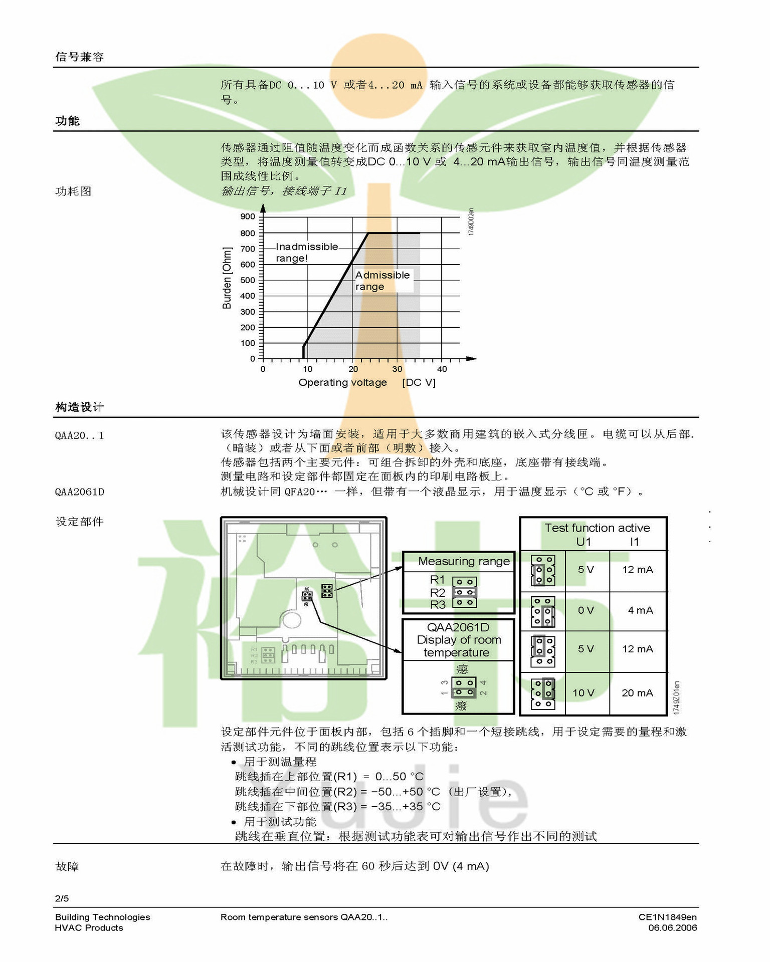 SIEMENS西门子 QAA2012 室内热敏电阻PT1000温度传感器-阿里巴巴
