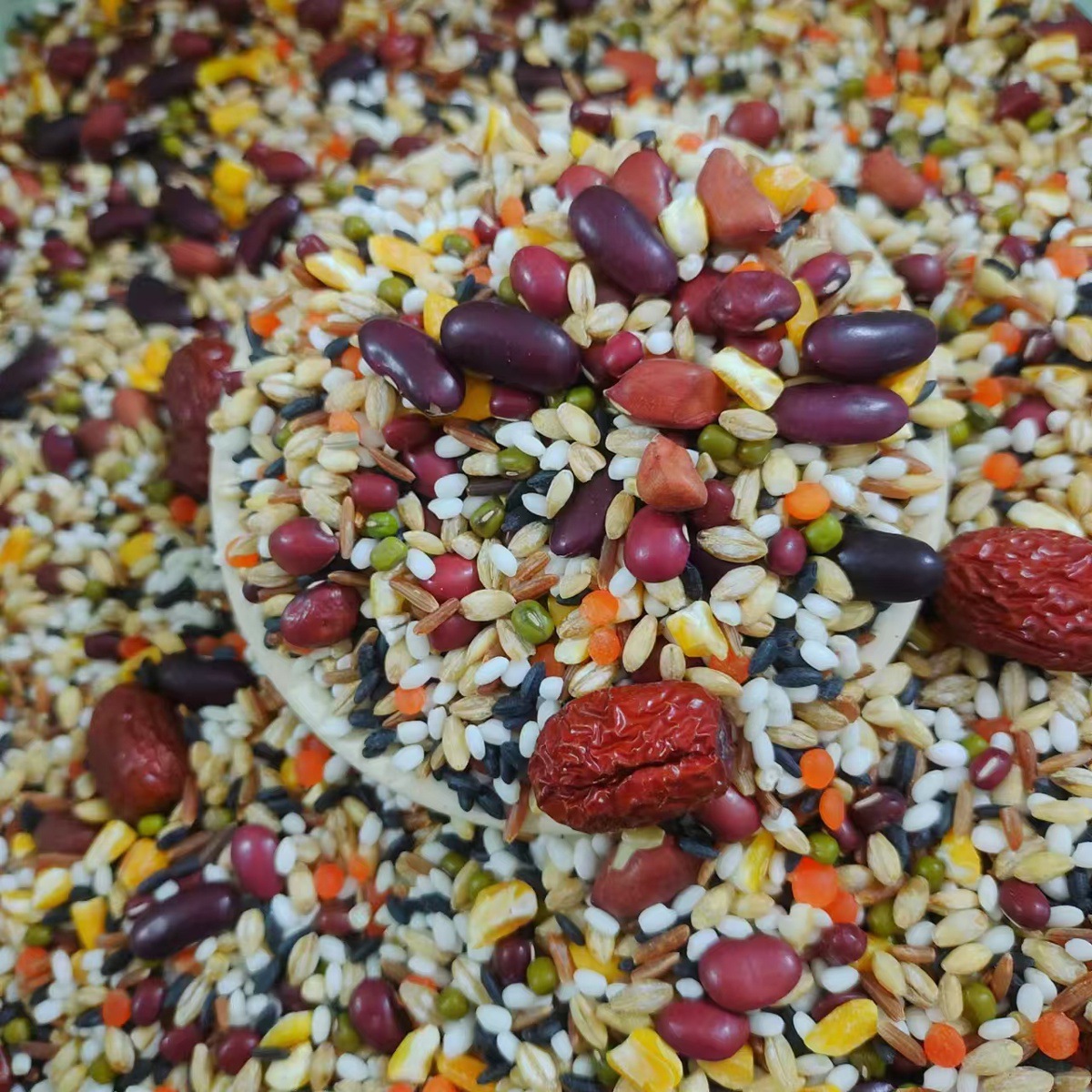 八宝粥米自煮五斤熬粥原材料无糖十种谷物杂粮组合腊八粥糯米红枣-阿里巴巴