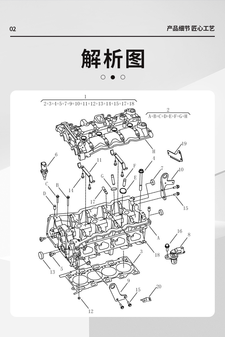 9830580480 9812647280适用标致雪铁龙福特1.5HDI凸轮轴壳体缸盖-阿里巴巴