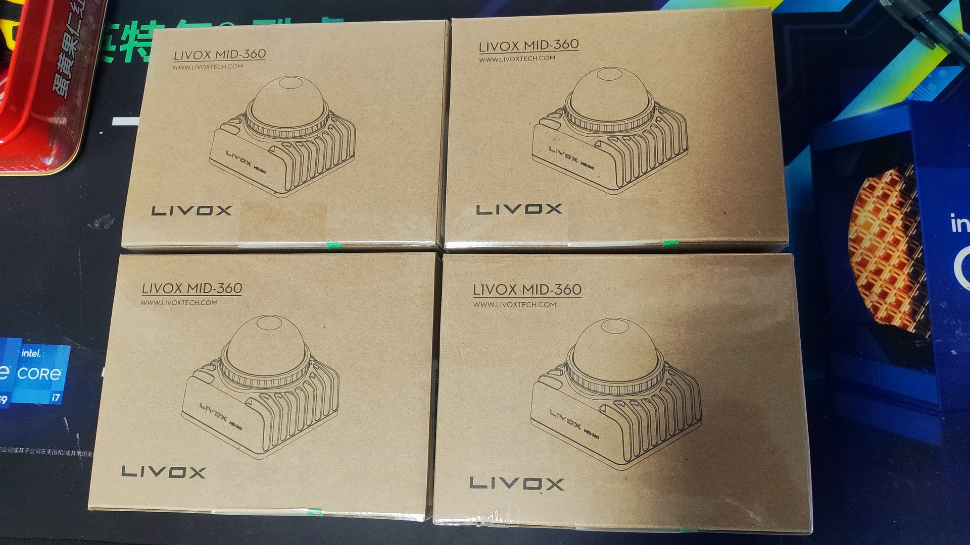 Livox觅道Mid360固态激光雷达测距大疆雷达可开专票原装全新正品-阿里巴巴