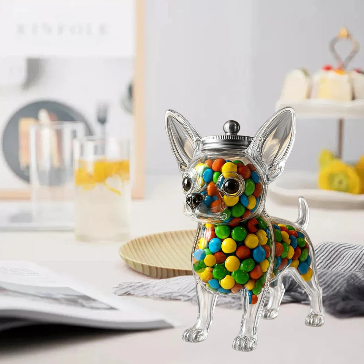 Chihuahua Candy Jar-阿里巴巴