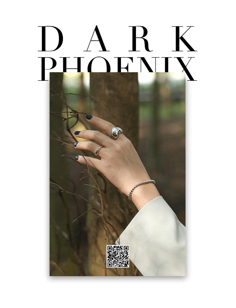 022韩版ins小众几何圆珠串珠可调节S925纯银手链女-阿里巴巴