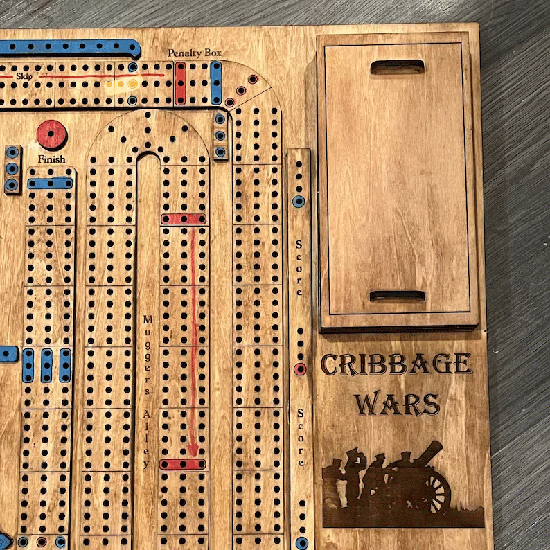 Cribbage Wars Board Game克里比奇战争游戏经典游戏有趣新元素-阿里巴巴