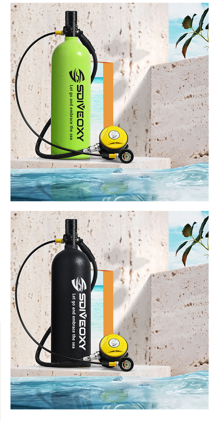 SDIVEOXY新款3L4L专业便携式潜水呼吸器娱乐打捞捕鱼氧气水肺气瓶-阿里巴巴