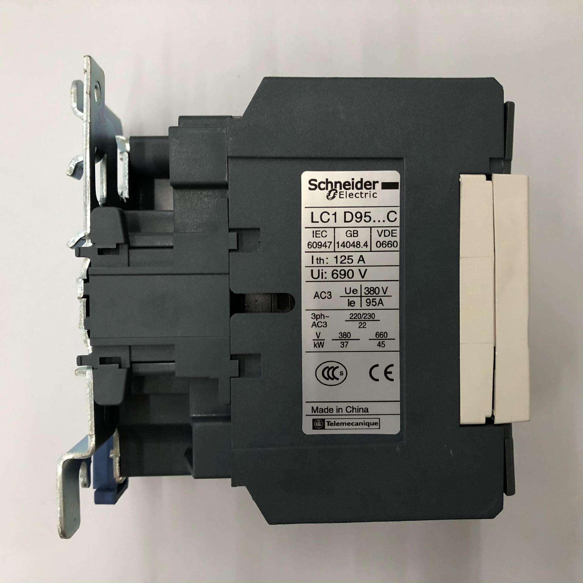 原装正品LC1D95M7C AC220V 50/60Hz Schneider三级交流接触器-阿里巴巴