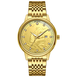 JUNYU骏钰新款名表男士手表男非机械表全自动双日历商务品牌-阿里巴巴