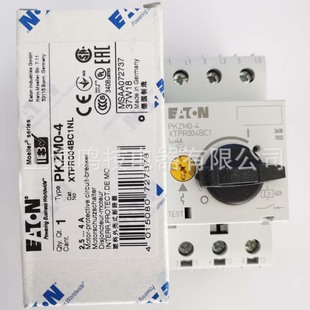 原装伊顿穆勒电机保护断路器PKZM0-4 2.5-4A XTPR004BC1马达开关-阿里巴巴