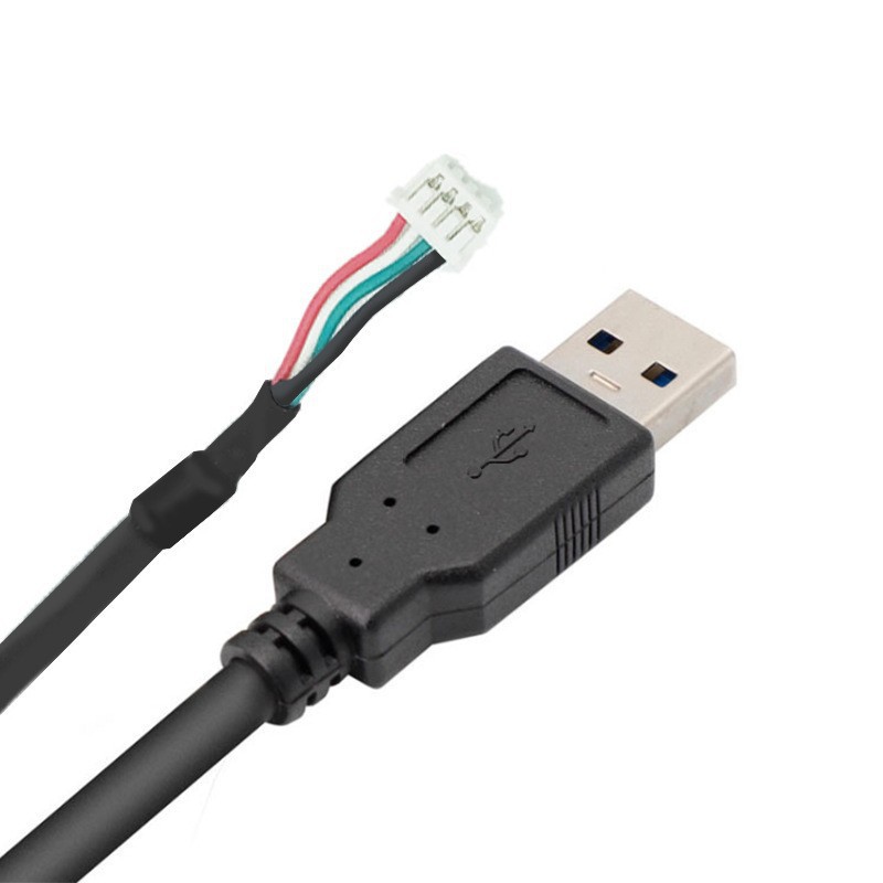 4PIN 2.0端子转USB母头可固定 PH2.0 4针端子转USB带螺丝孔数据线-阿里巴巴