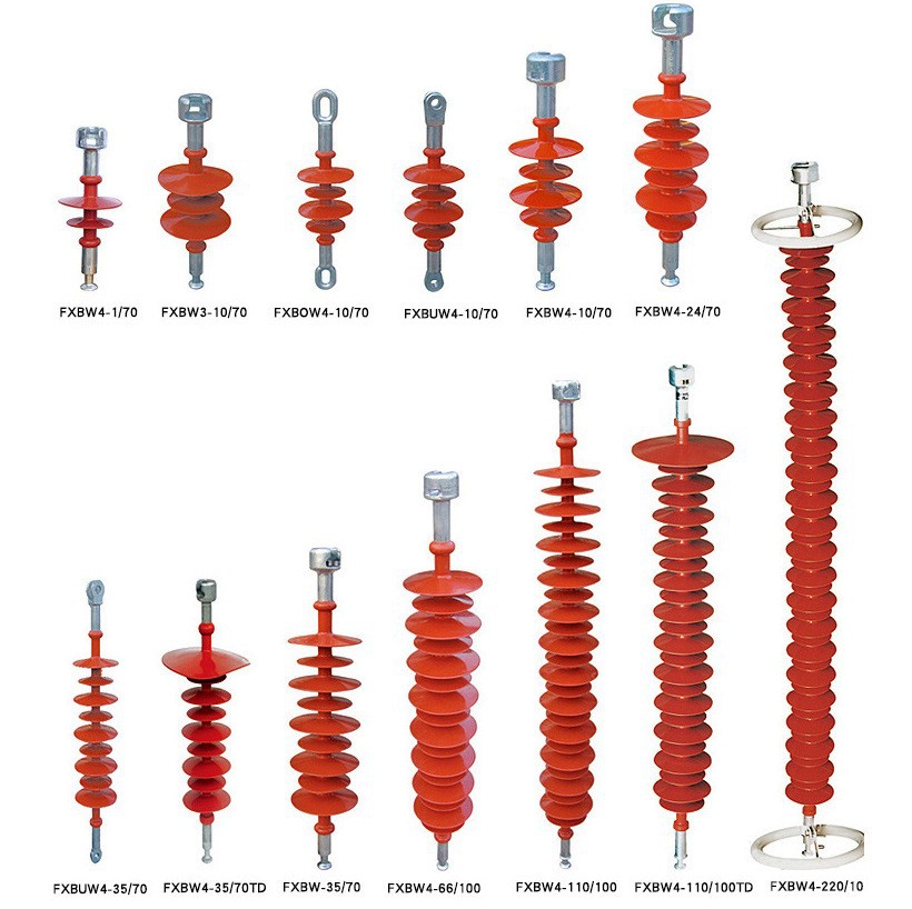 10KV复合针式绝缘子高压线路悬式绝缘子FXBW-10/70硅胶棒型绝缘子-阿里巴巴