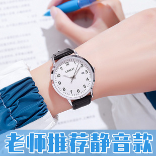 canext名牌公务员考试手表儿童手表初高中学生简约静音石英表批发-阿里巴巴